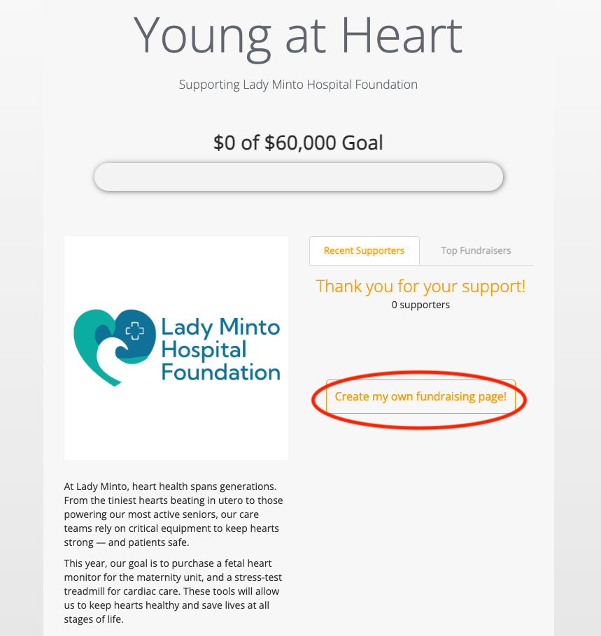 Young at Heart: 34th Annual Golf Tournament - Lady Minto Hospital Foundation